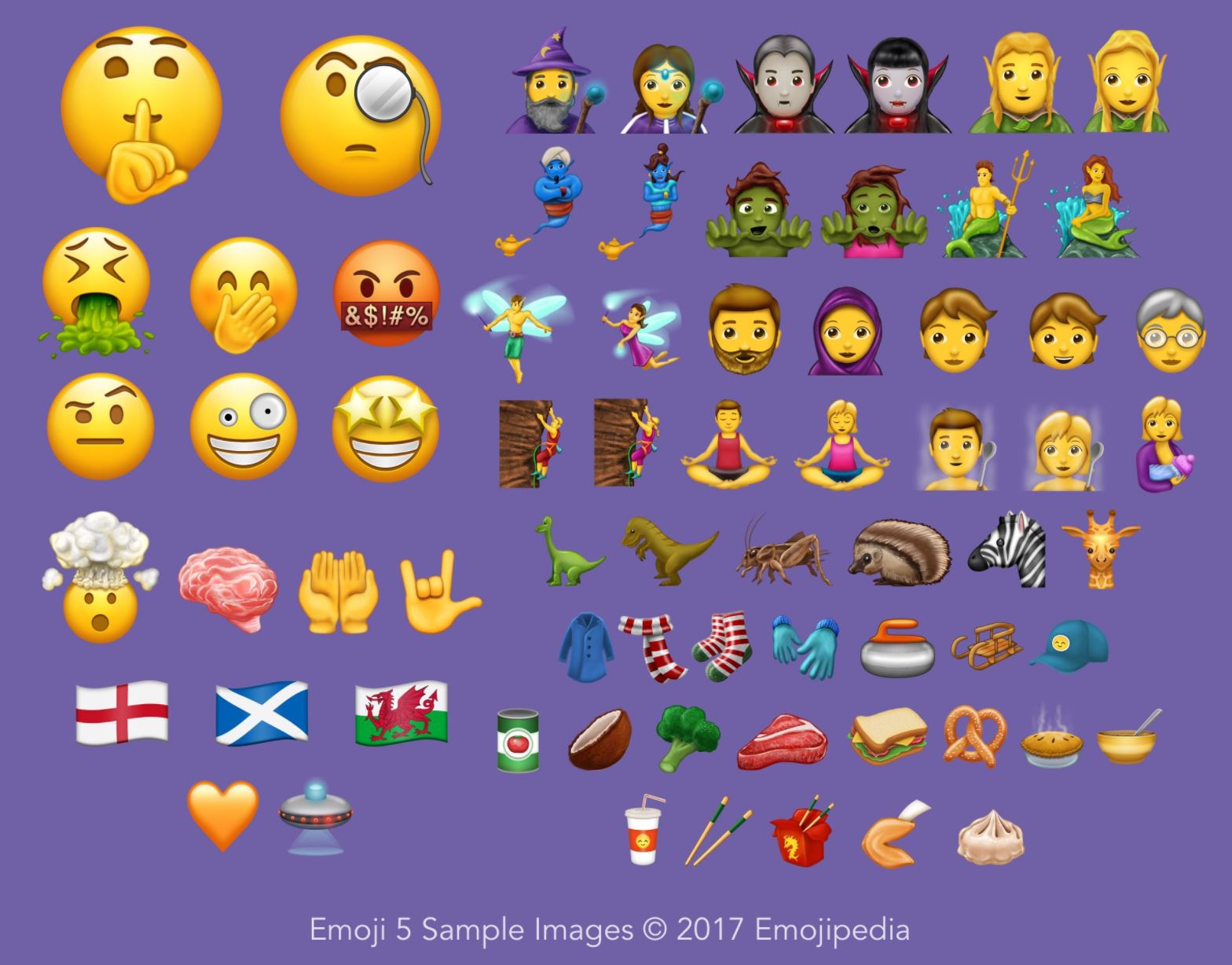Zum Kotzen: Neue Emojis mit Unicode 10-Update veröffentlicht Zum Kotzen: Neue Emojis mit Unicode 10-Update veröffentlicht