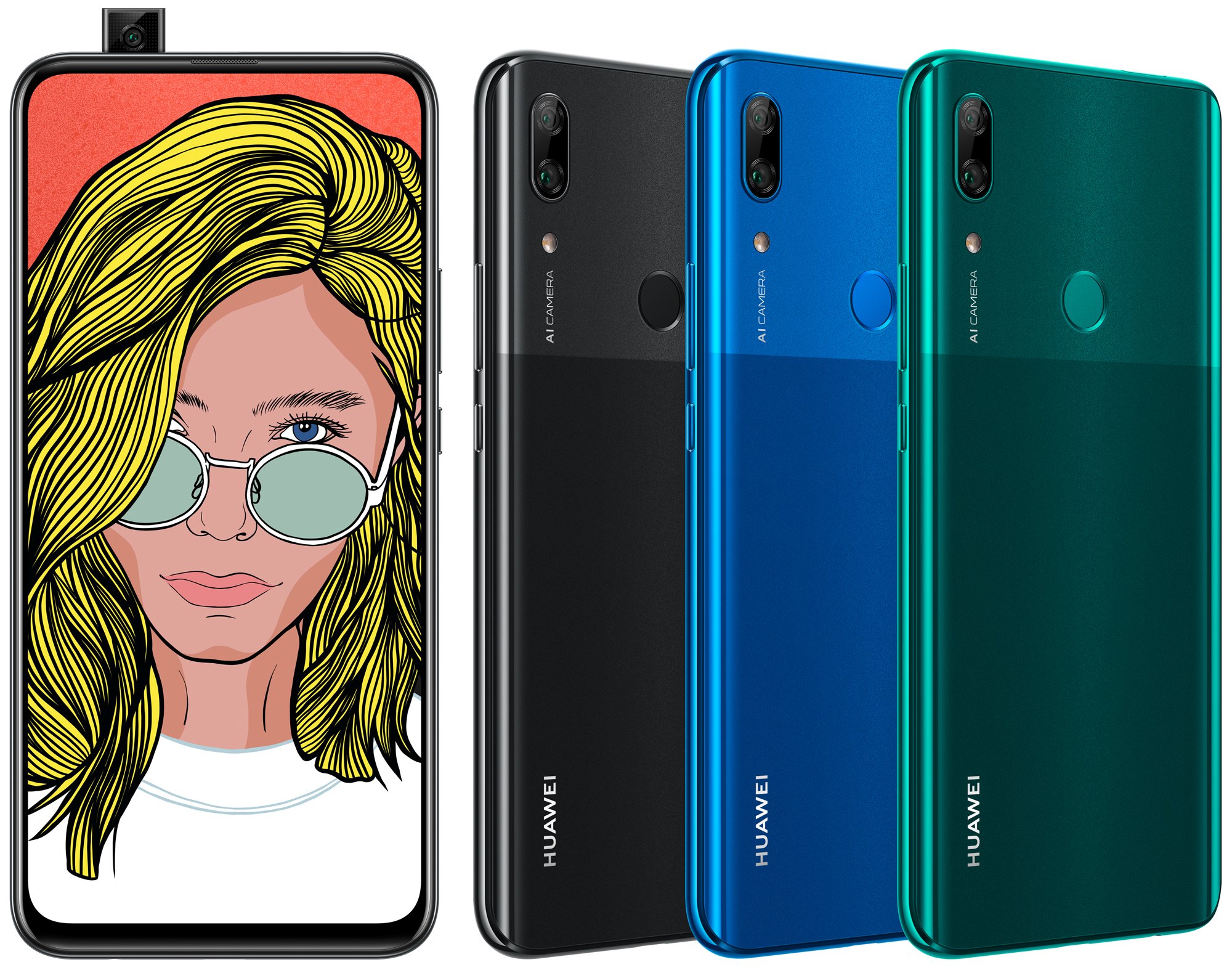 Das ist wohl das neue Huawei P Smart Z mit ausfahrbarer Kamera