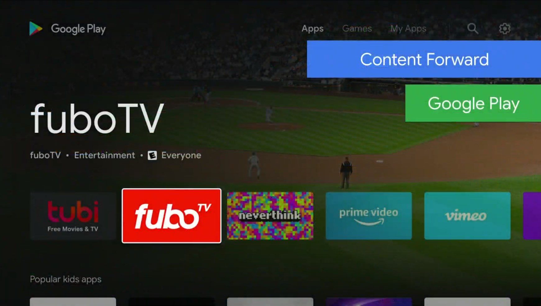 Android TV erhält seinen neuen Google Play Store
