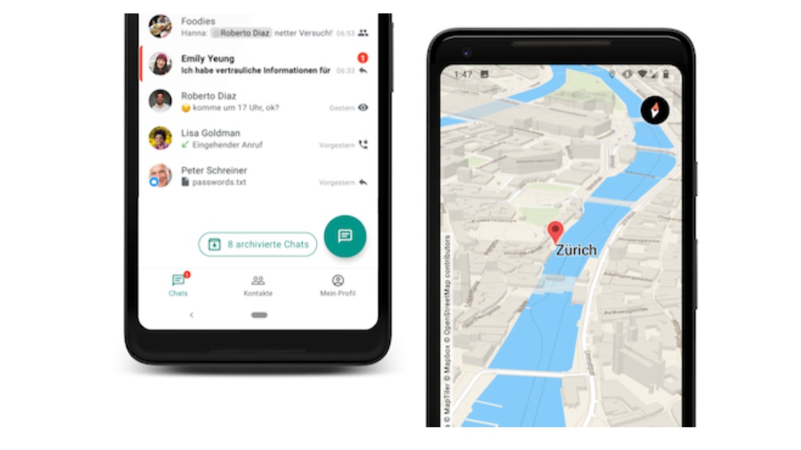 Threema verteilt Design-Update mit neuen Funktionen