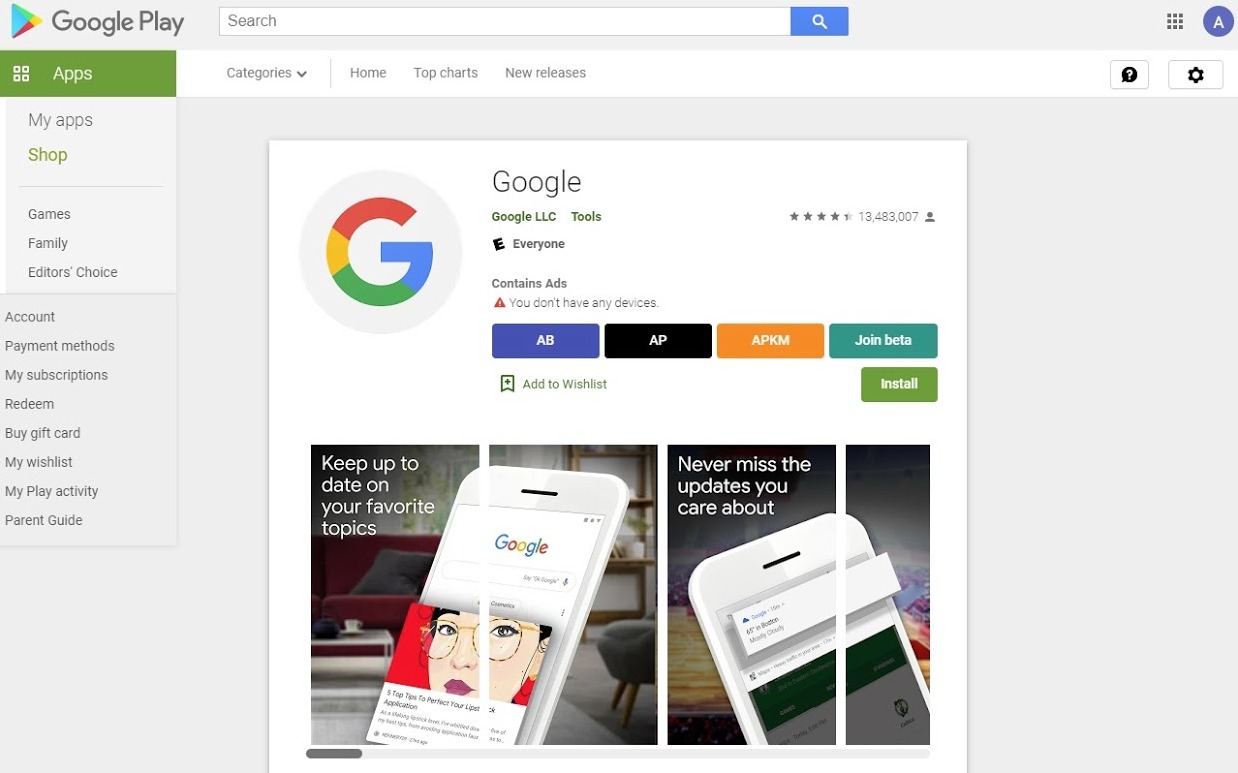 Google Play Store: Hilfreiche Chrome-Erweiterung für Edge verfügbar