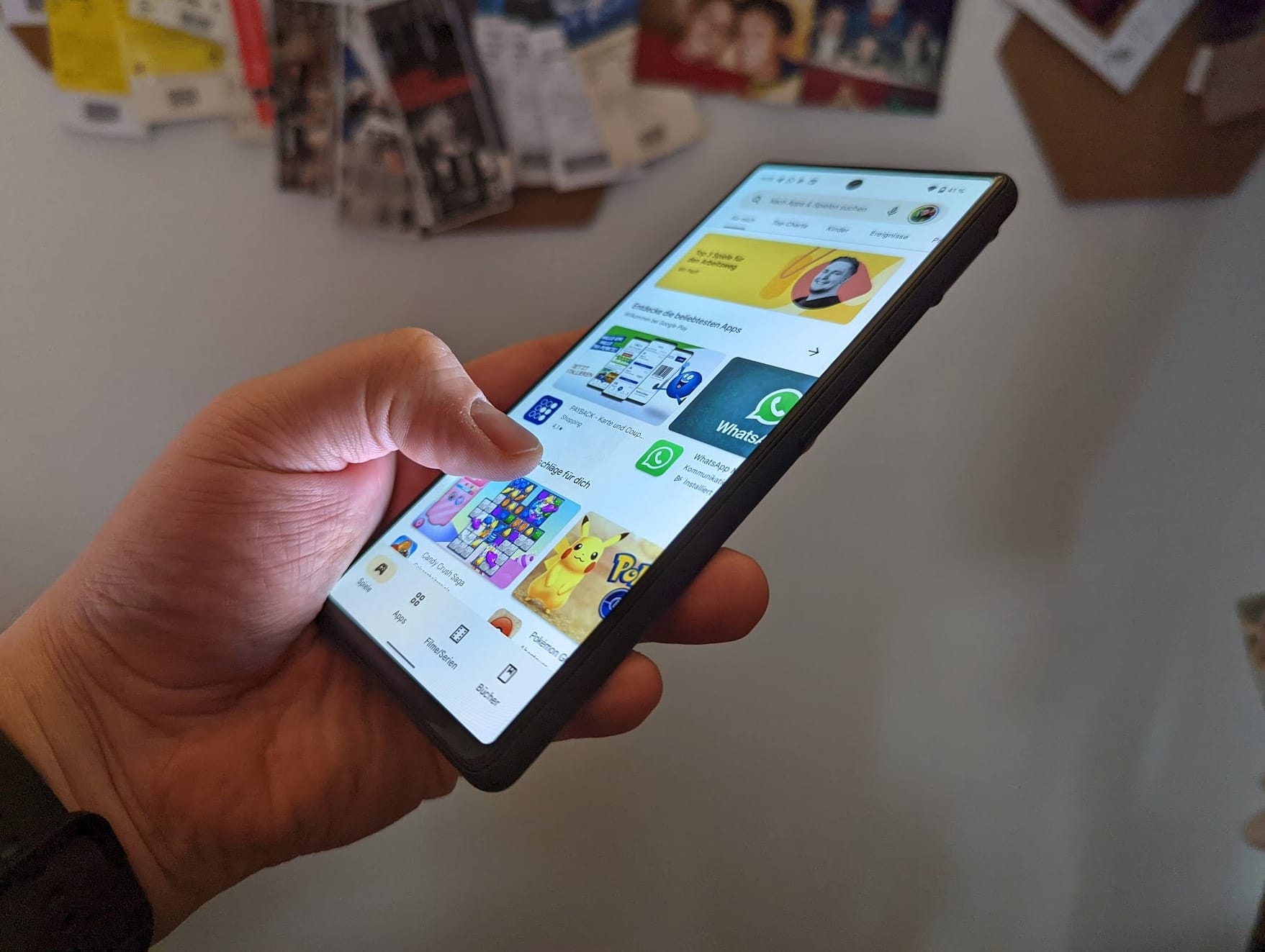 Pixel Launcher zeigt App-Installationen aus Google Play Store an