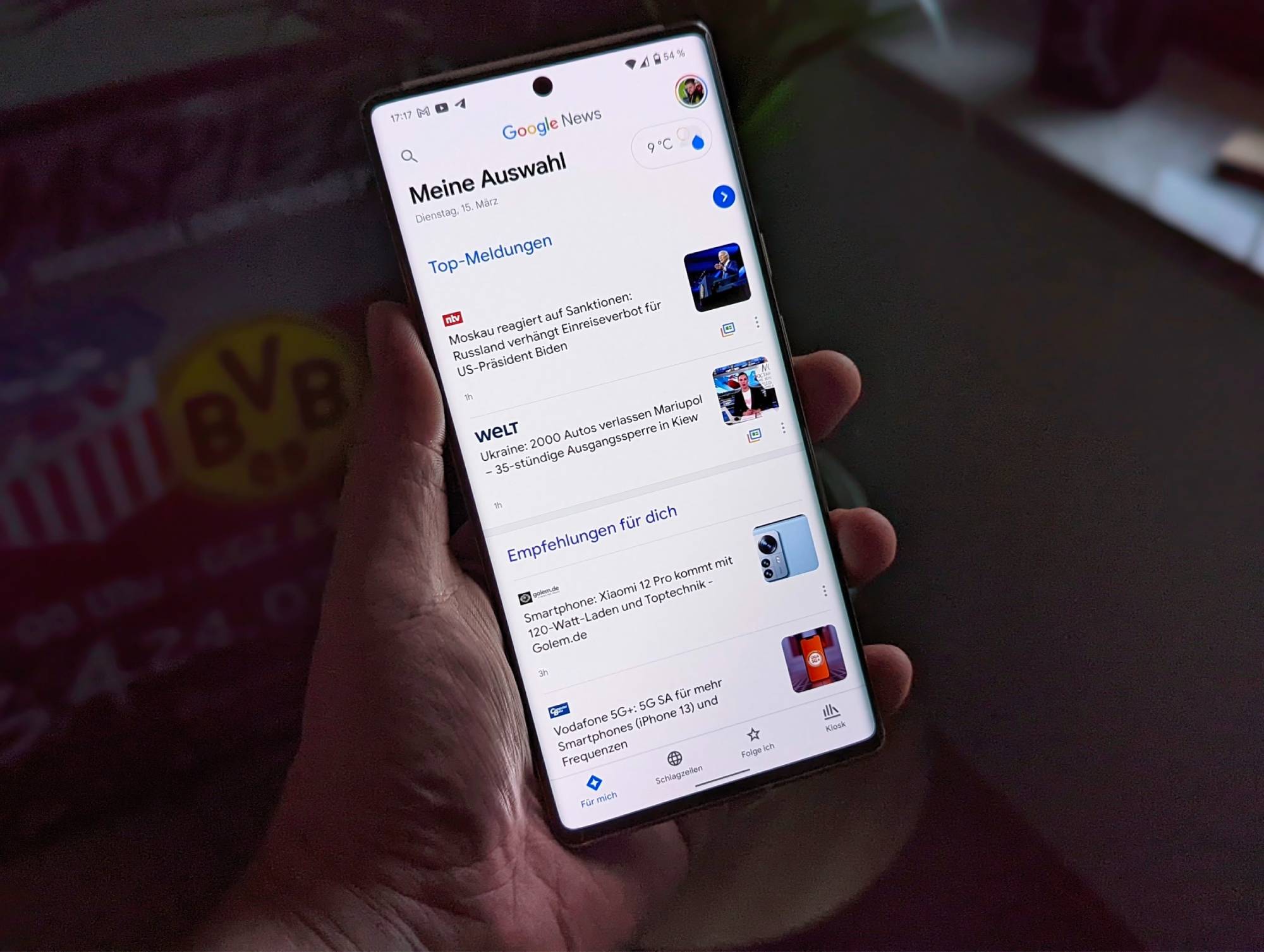 Google News: Android-App erhält neues Design