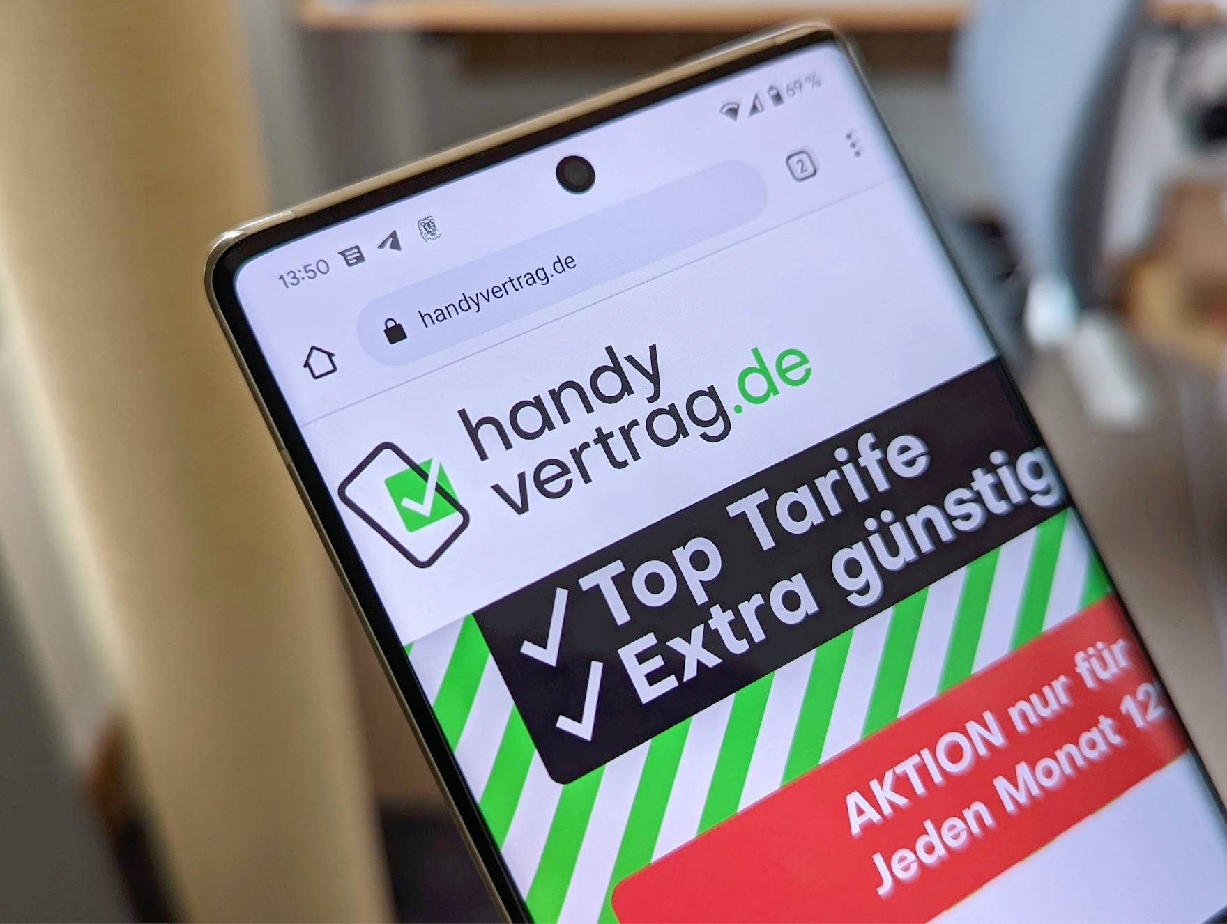 18 GB für 12,99 Euro monatlich – Aktionstarif von handyvertrag.de