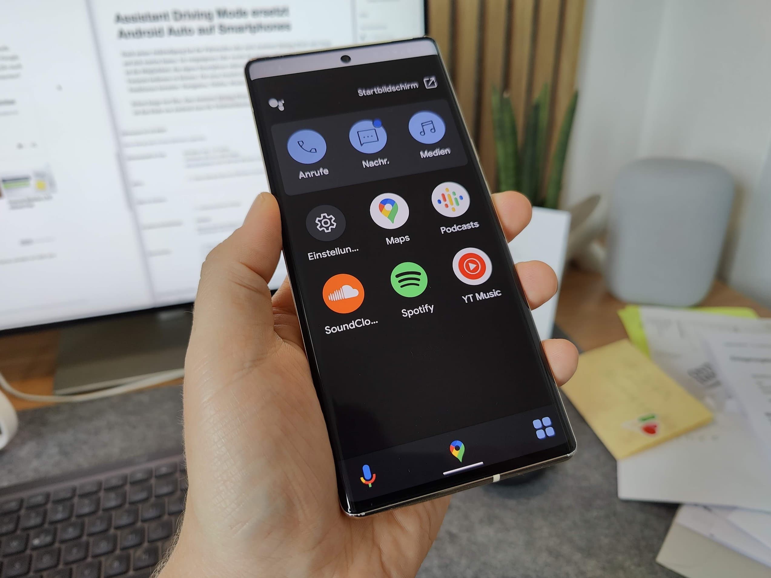 Assistant Driving Mode ersetzt Android Auto auf Smartphones