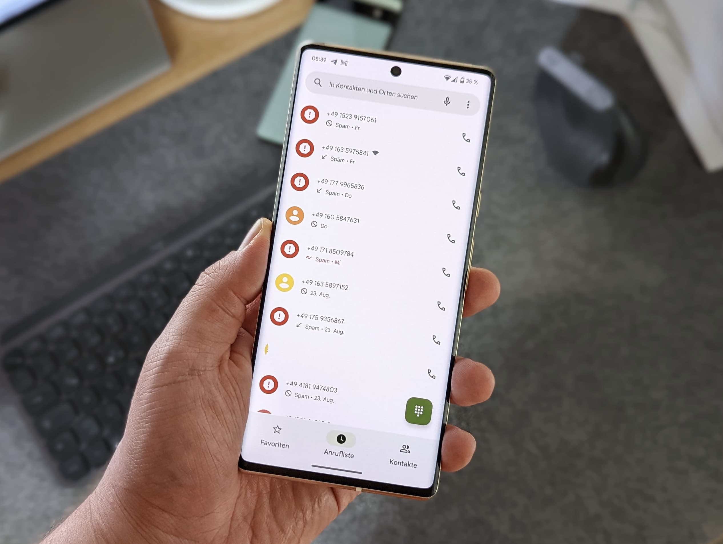 Neue Spam-Welle und wie mir Call Screen auf Google Pixel dabei hilft