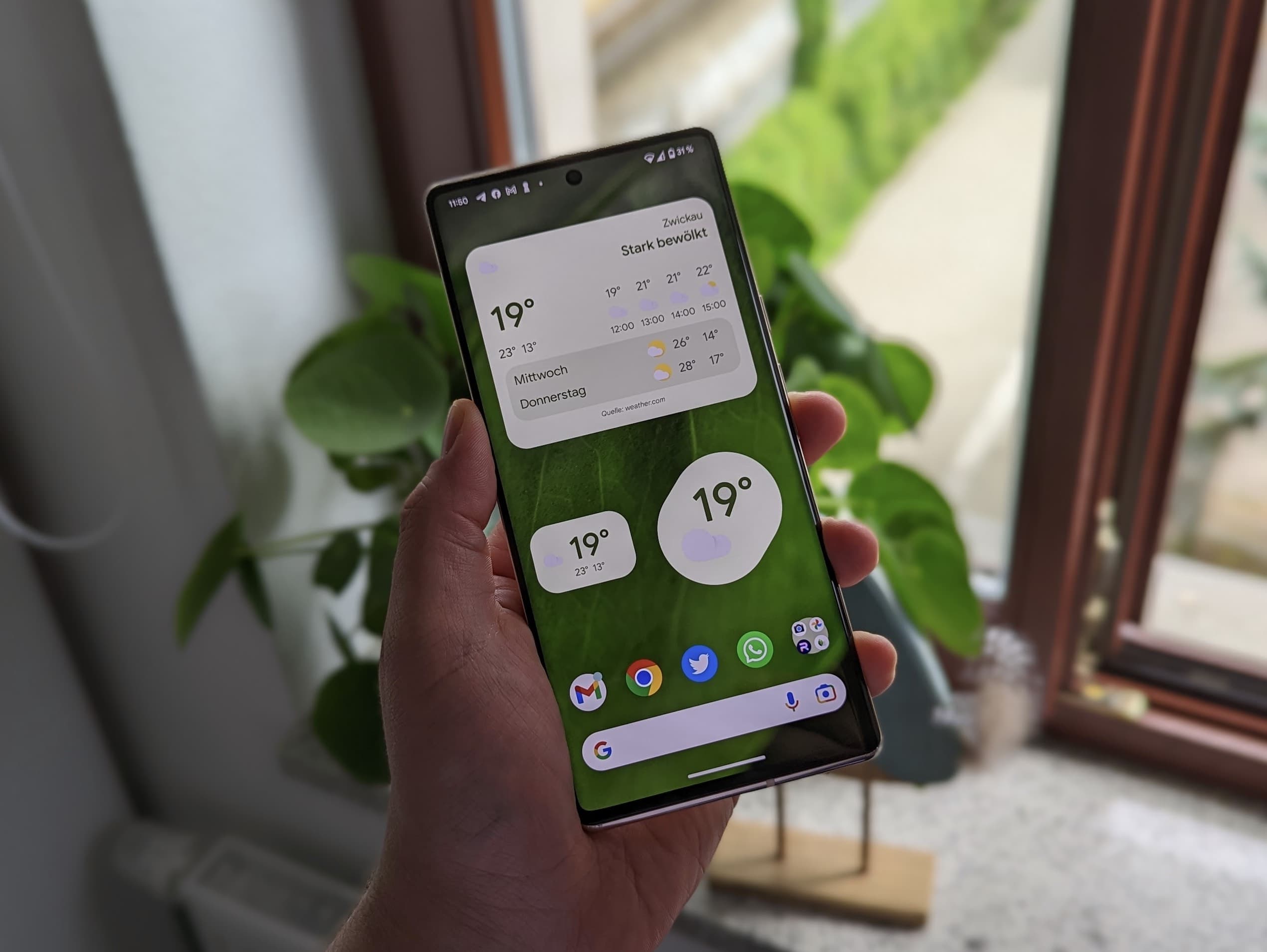 Google-App: 6 neue Wetter-Widgets