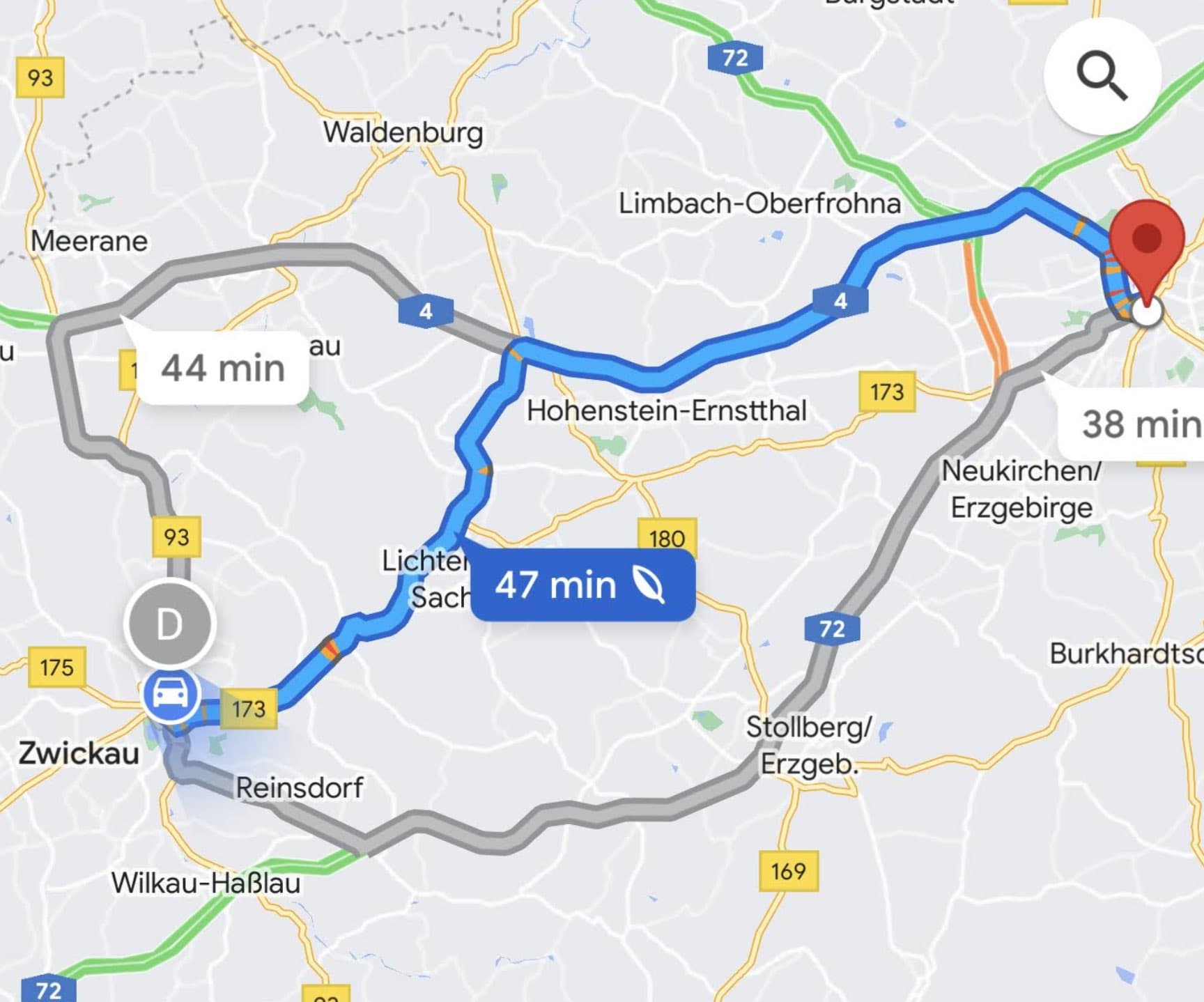Ab sofort neu in Google Maps: Motortyp hinterlegen und Spritspar-Routen