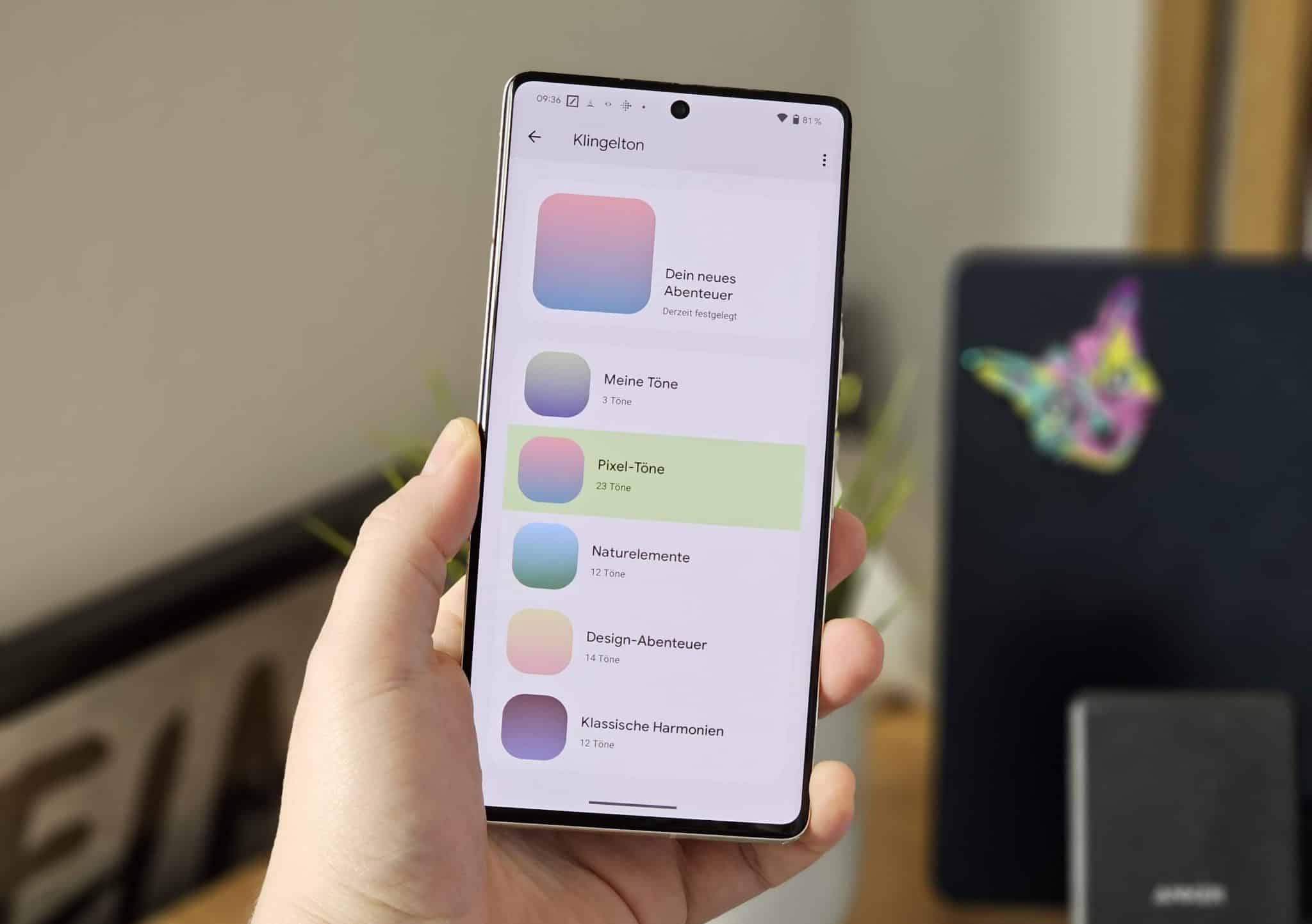 Pixel 7 "Naturelemente": Neue Klingeltöne für alle Google Pixel