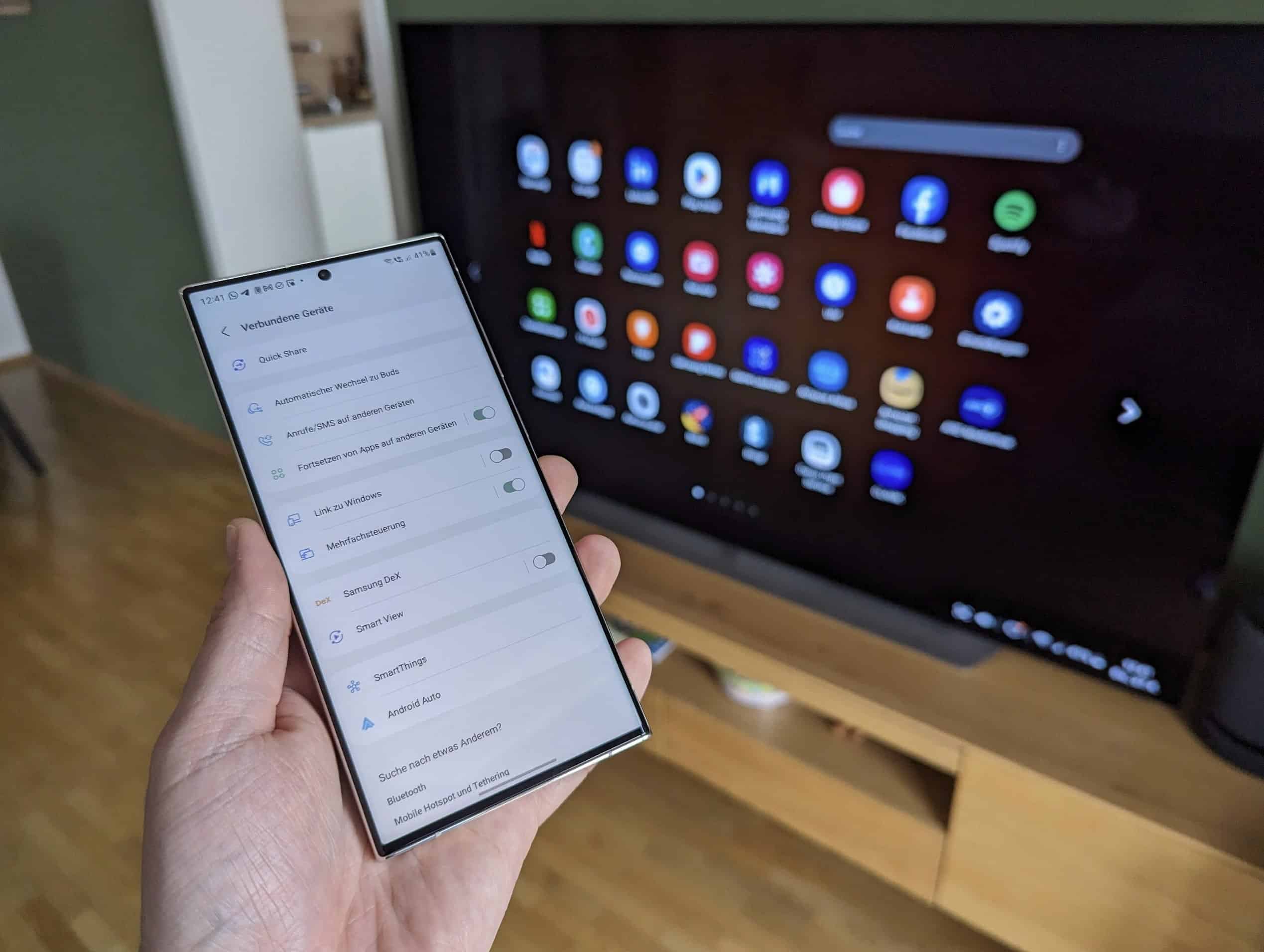 Google Cast wird wohl besser in Samsung One UI integriert
