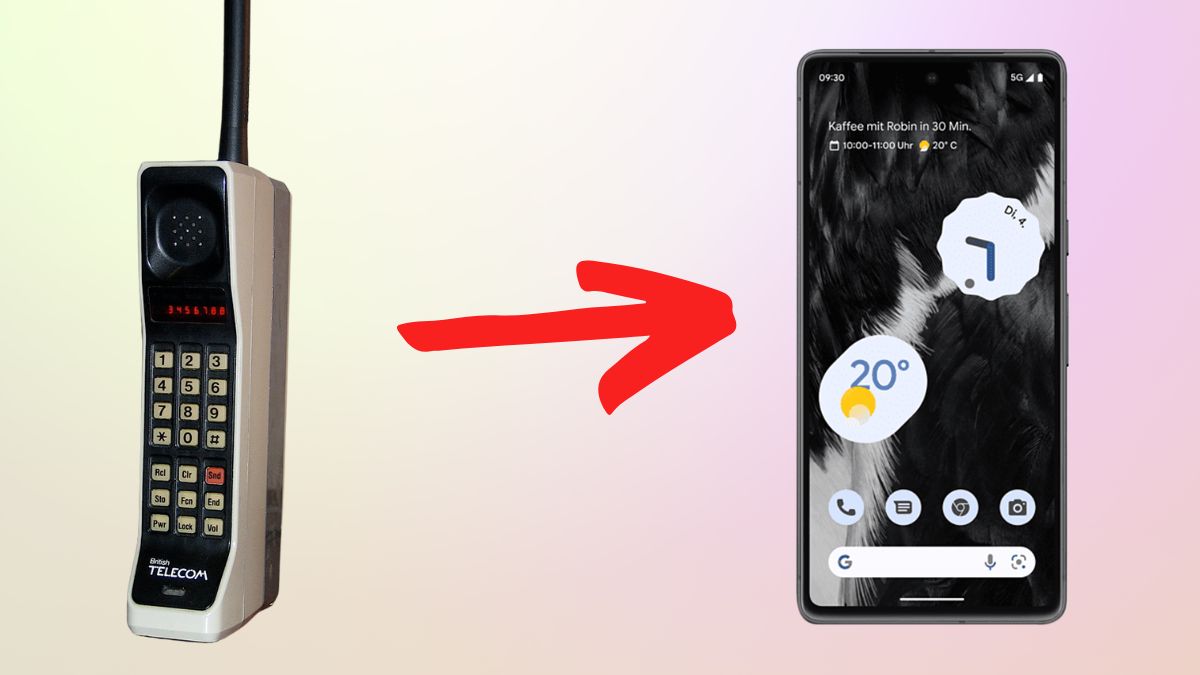 Alles begann mit Motorola: Das Handy regiert jetzt 40 Jahre