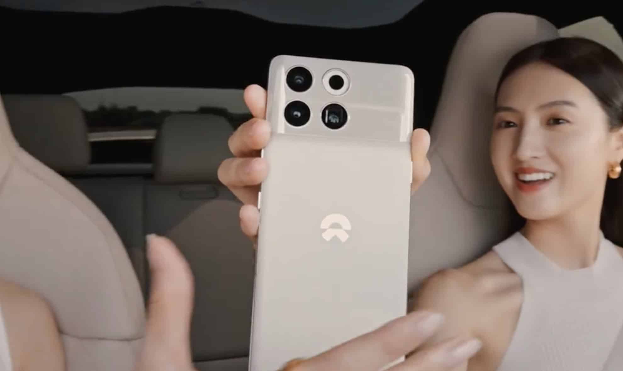 Nio hat sein erstes Smartphone für seine Elektroautos vorgestellt