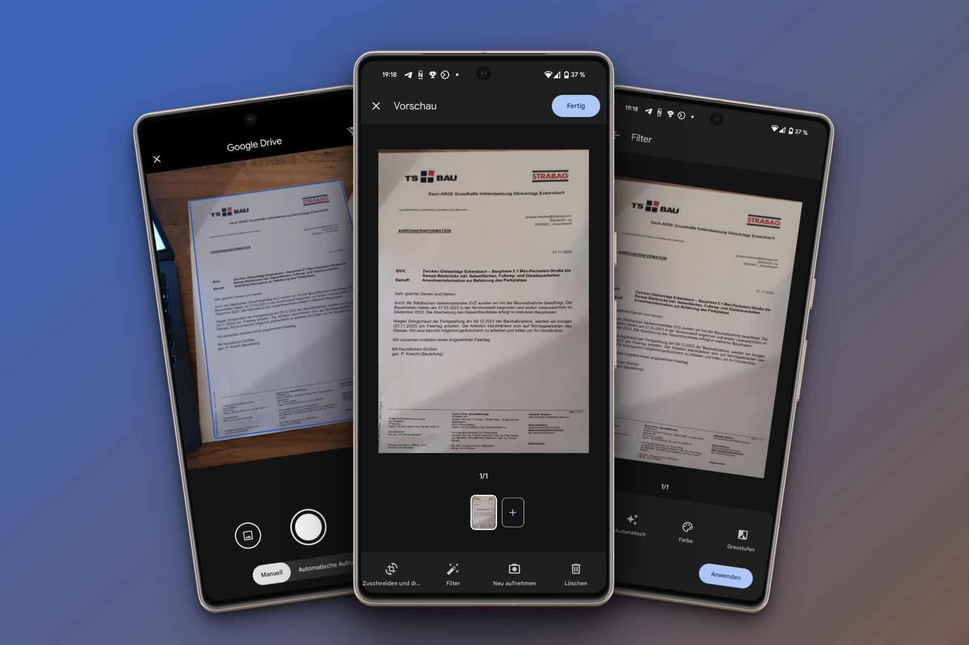 Googles Dokumenten-Scanner für Android wird bald noch besser