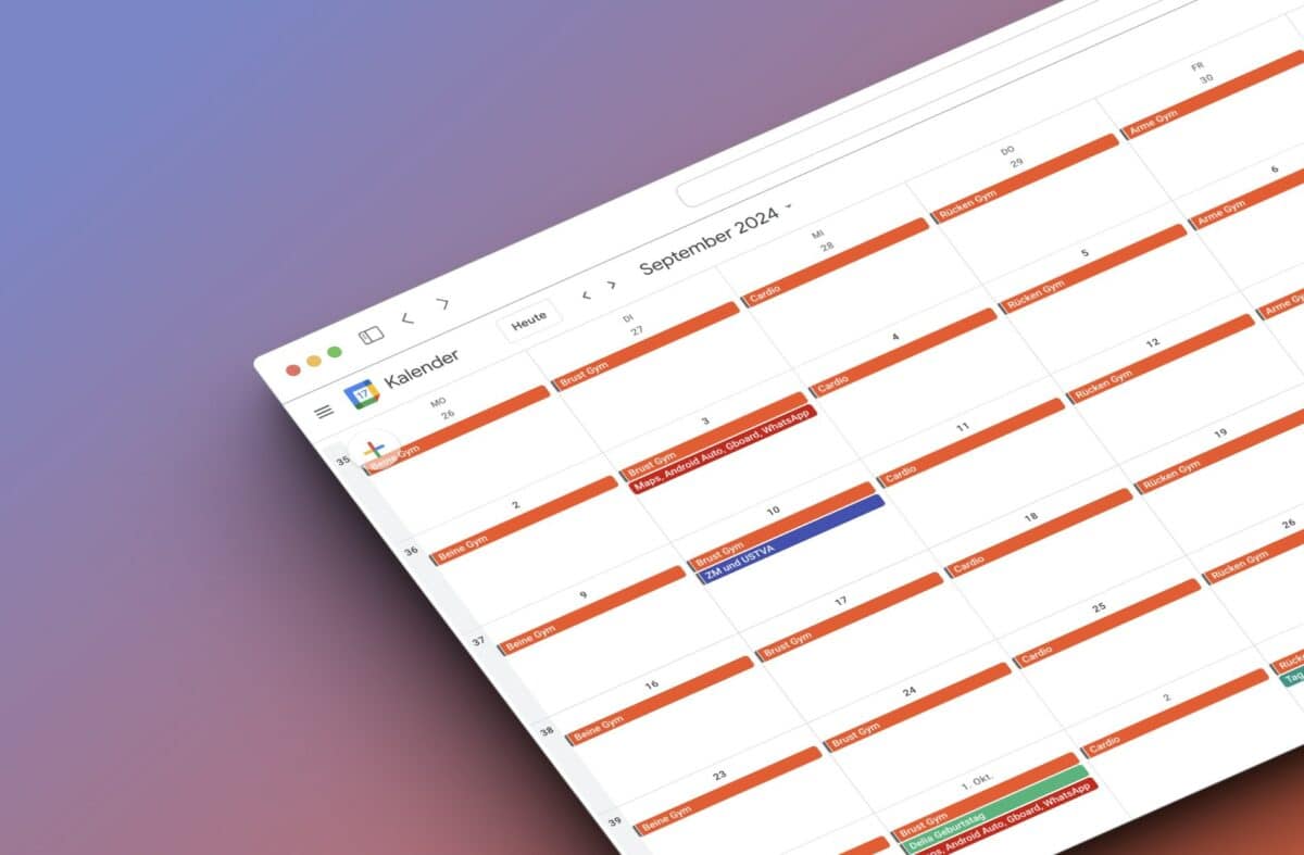 Google Kalender optimiert Terminplanung in großen Teams