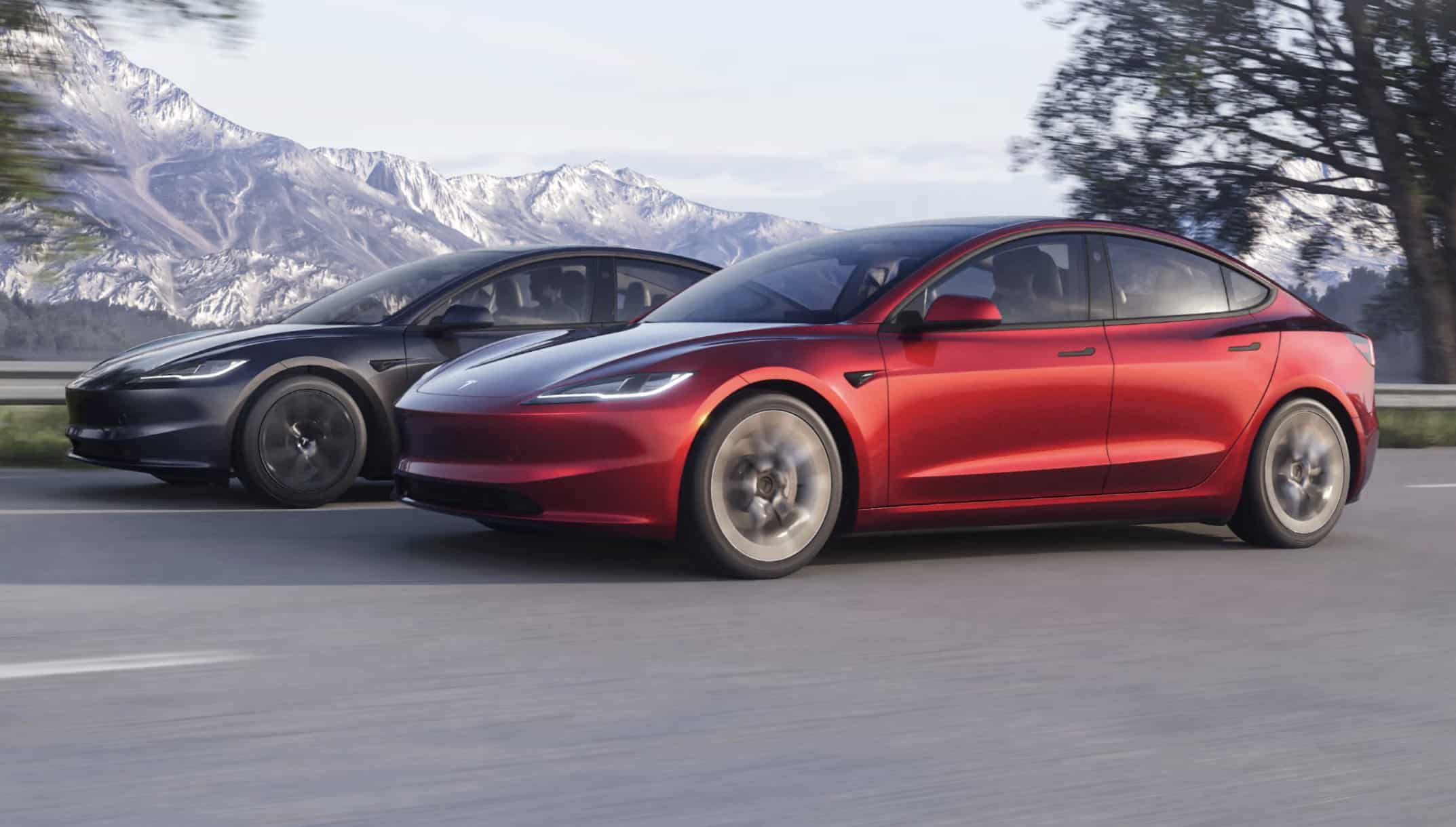Tesla Model 3 feiert Rückkehr der Frontkamera und Akku-Updgrade