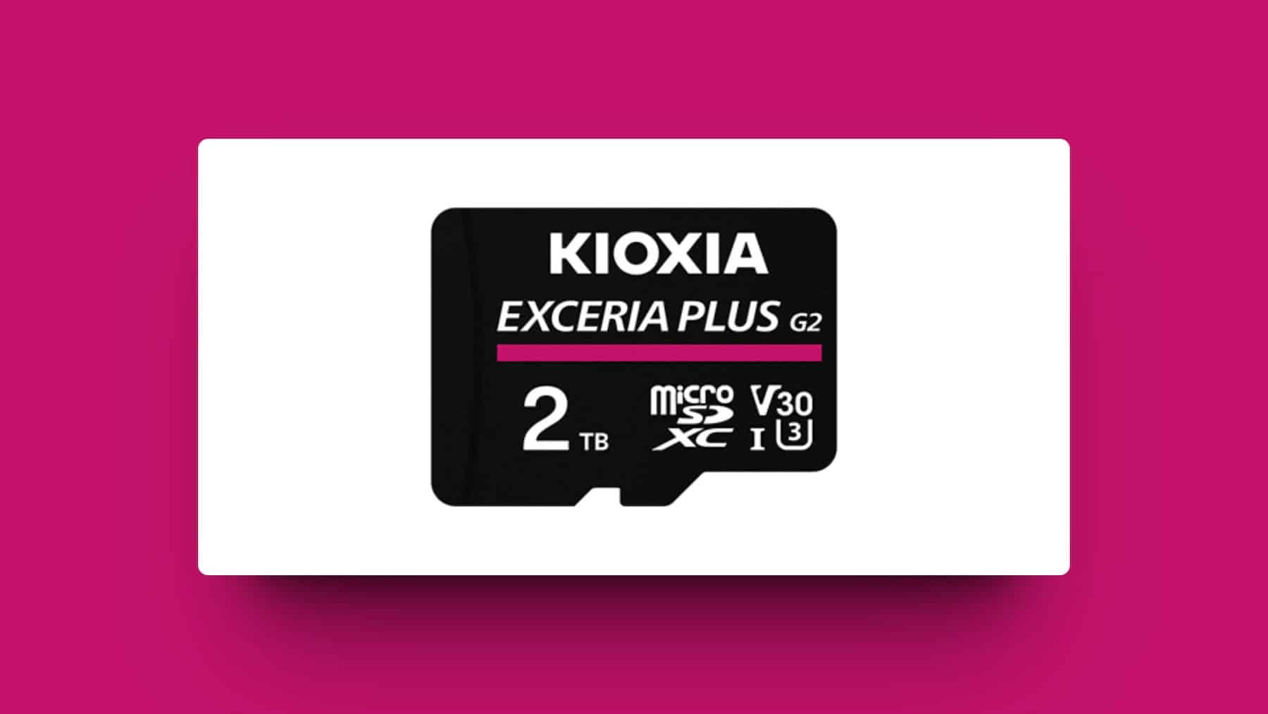 Weltweit größte microSD vorgestellt, die ihr Versprechen hält