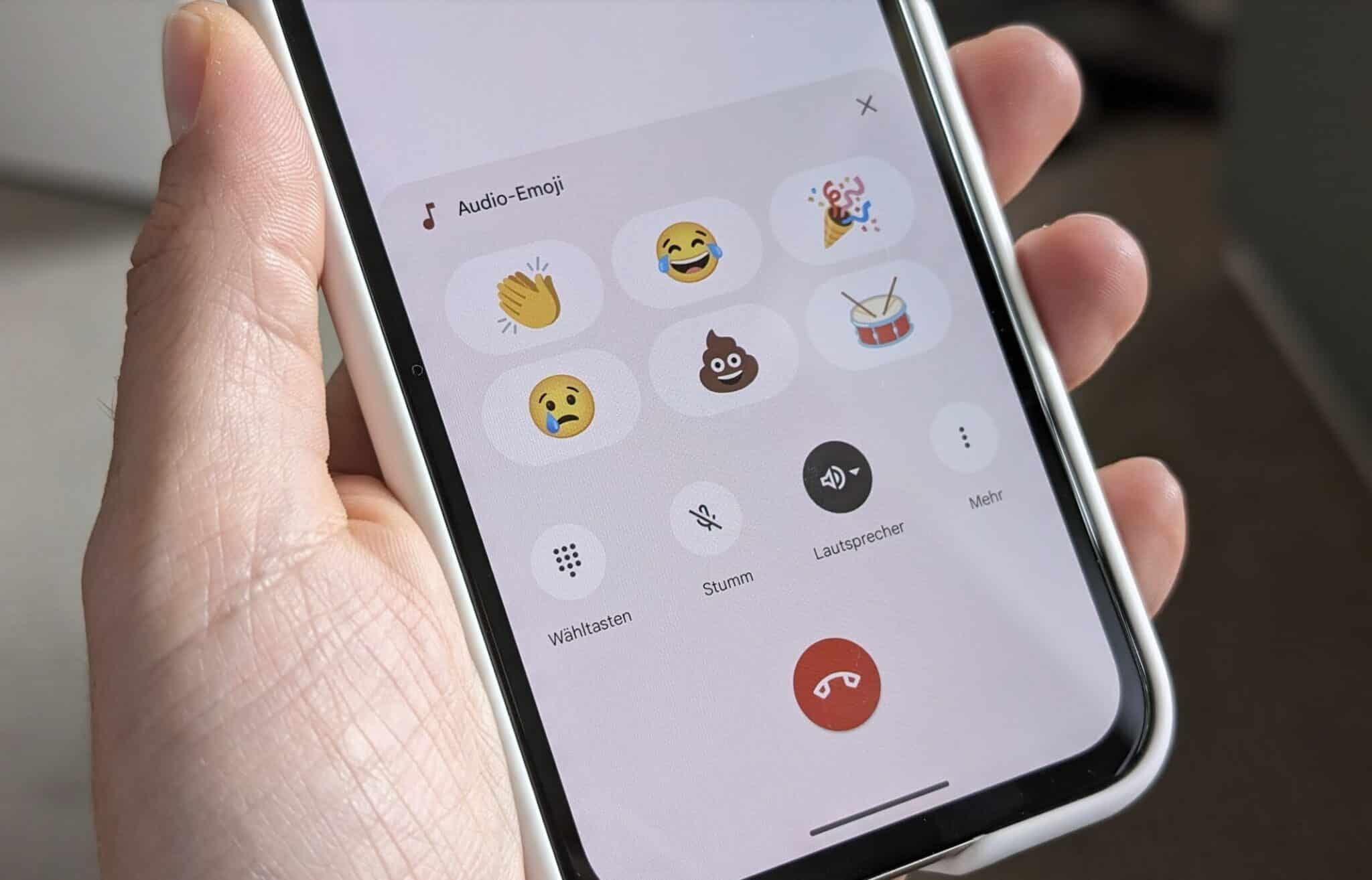 Google erweitert Audio Emoji auf Pixel