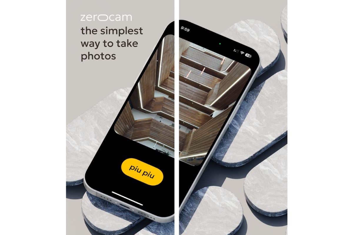 Zerocam ist die wohl minimalistischste Kamera-App für Android