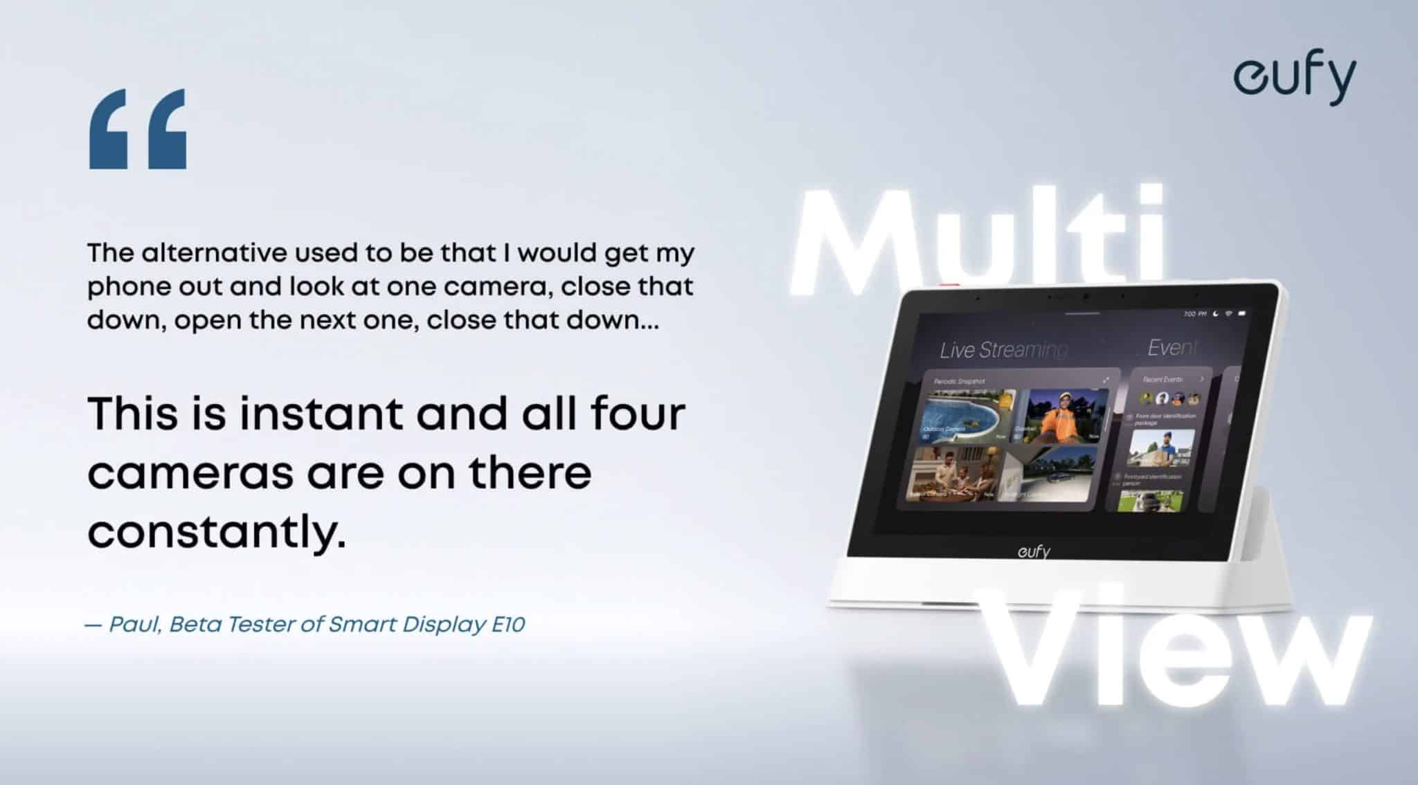 Eufy plant erstes Smart Display, das zeitgleich ein Tablet ist