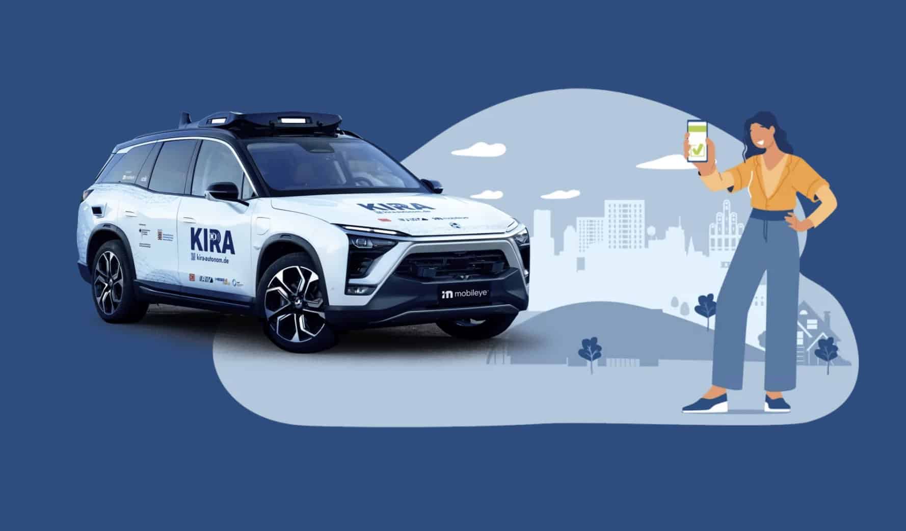 KIRA: Autonome Autos werden in Deutschland getestet und du kannst mitfahren