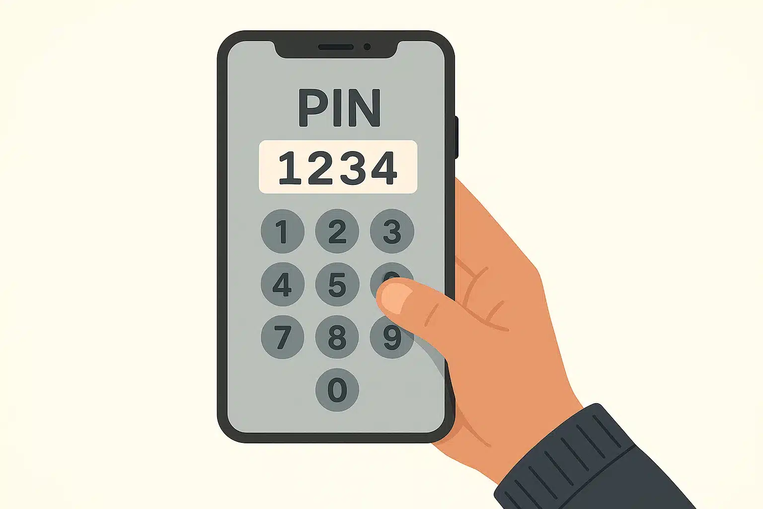 Schnell gemerkt, aber auch schnell gehackt: Die Schwäche unserer PINs