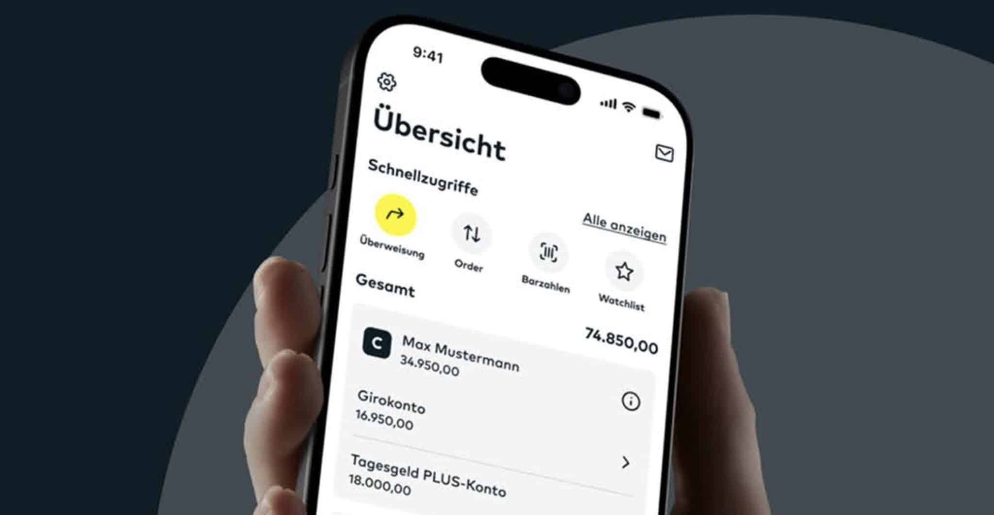 Comdirect mit brandneuer App