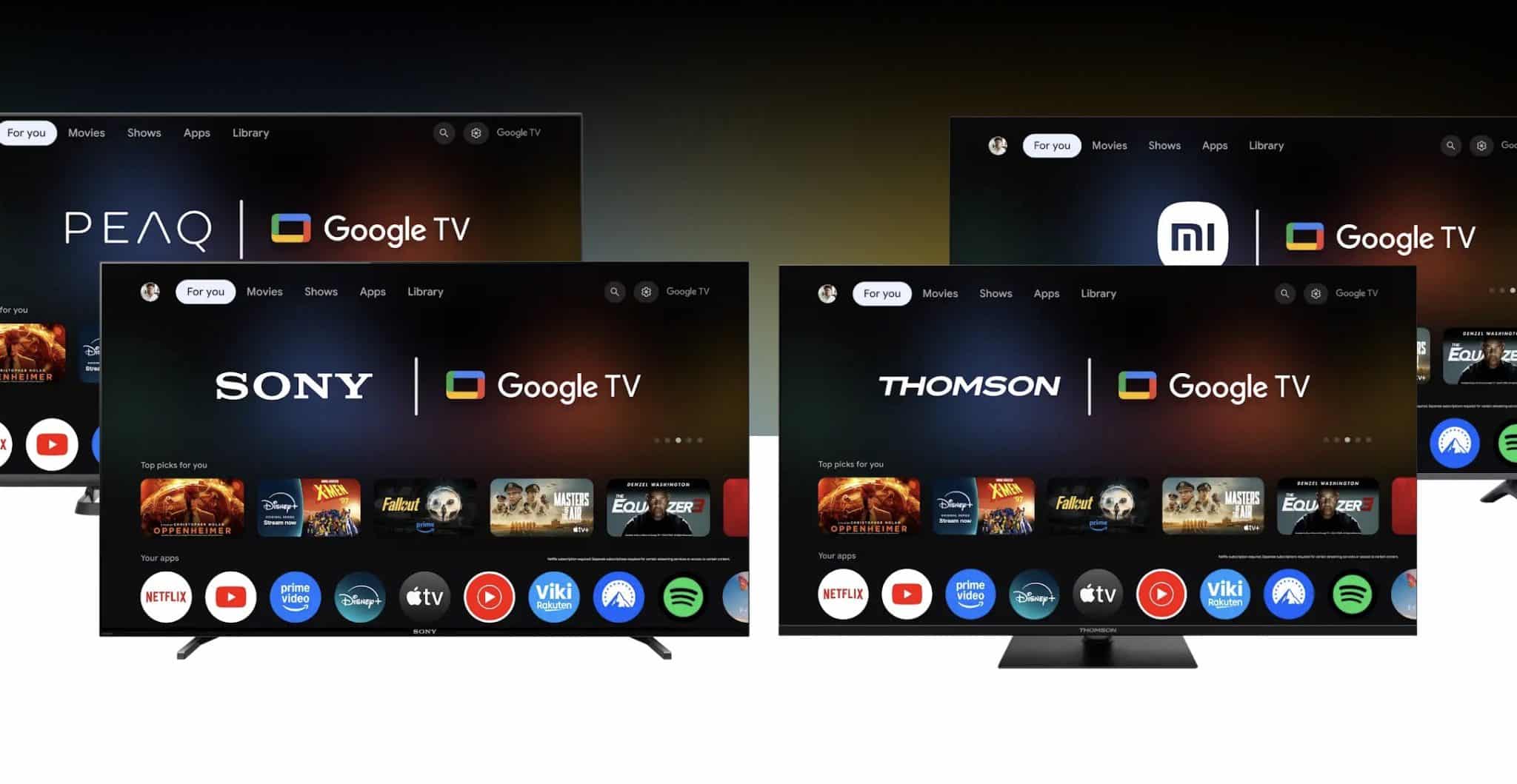 Google TV: Neuer Homescreen erreicht die Nutzer