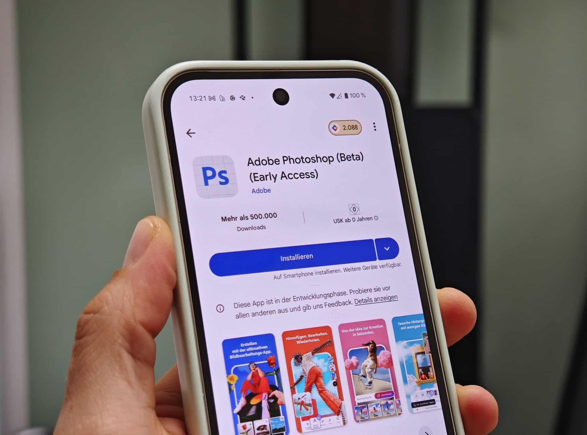 Photoshop landet auf Android-Geräten, kurz bevor wir einfach KI-Tools ...
