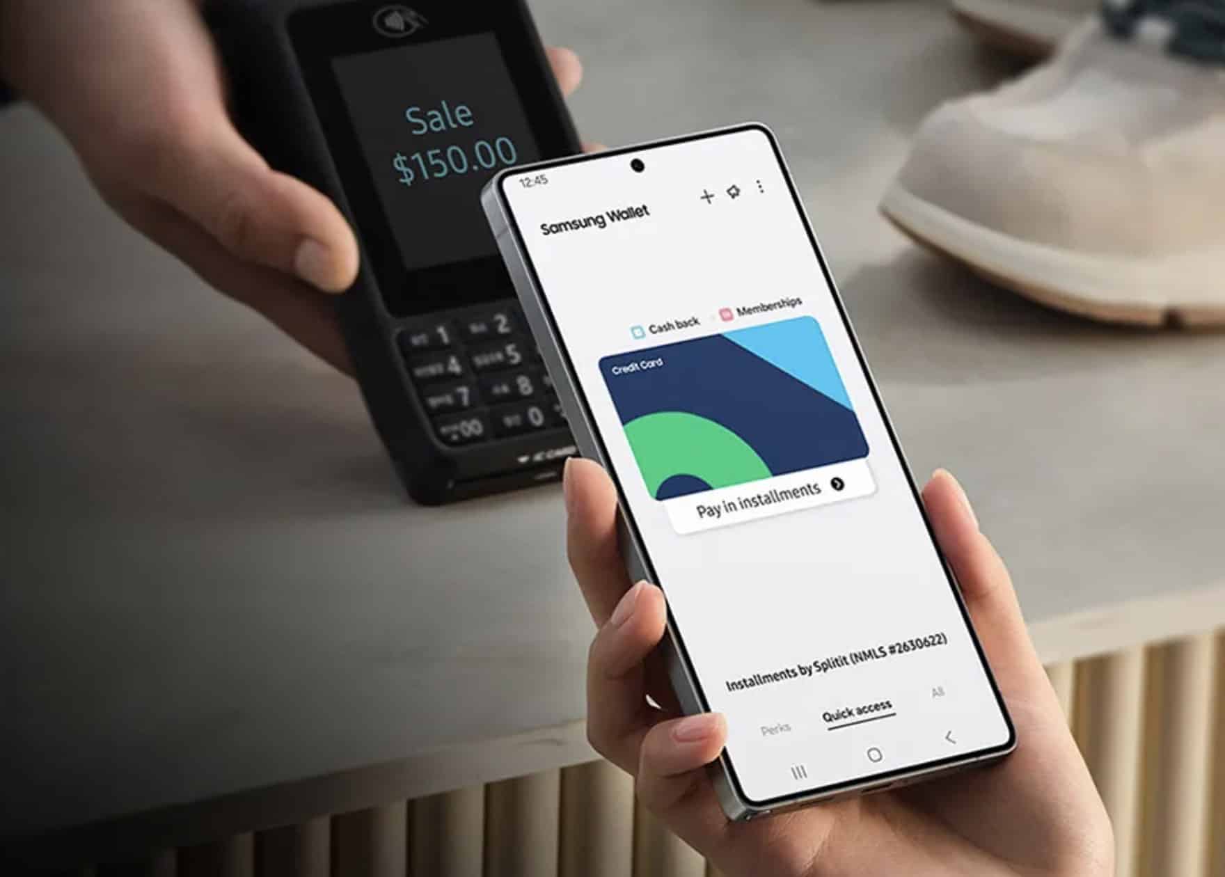 Wallet: Samsung baut Galaxy-Handys bald anders, um kontaktloses Bezahlen zu erleichtern