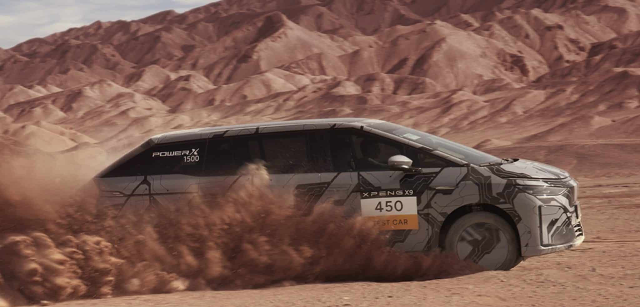 Xpeng X9 EREV kommt Ende 2025 – bis zu 450 km elektrisch, 1.600 km gesamt