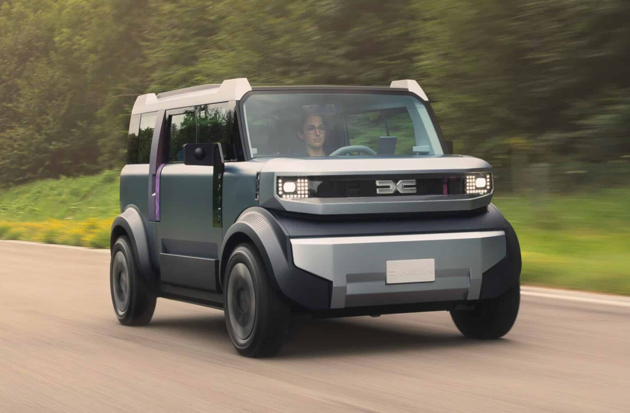 Dacia Hipster: Mini-Elektroauto für die Stadt mit 4 Plätzen