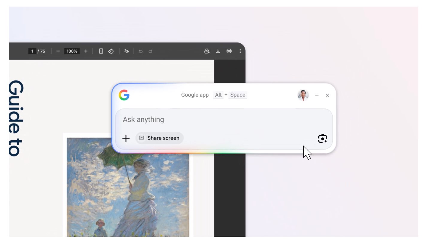 Google-App für Desktop veröffentlicht